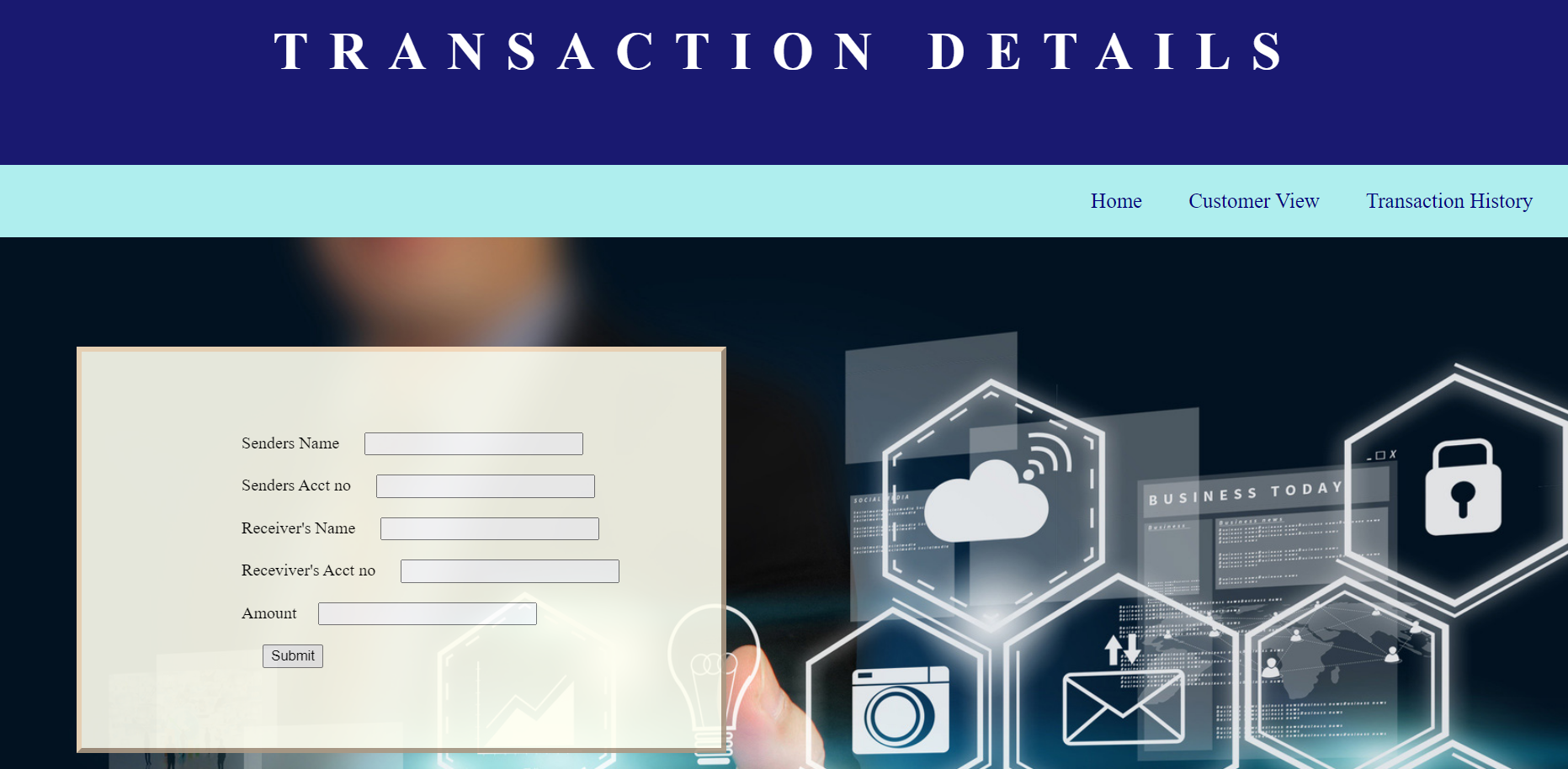 GitHub - arpitapawar/Basic_Banking_System