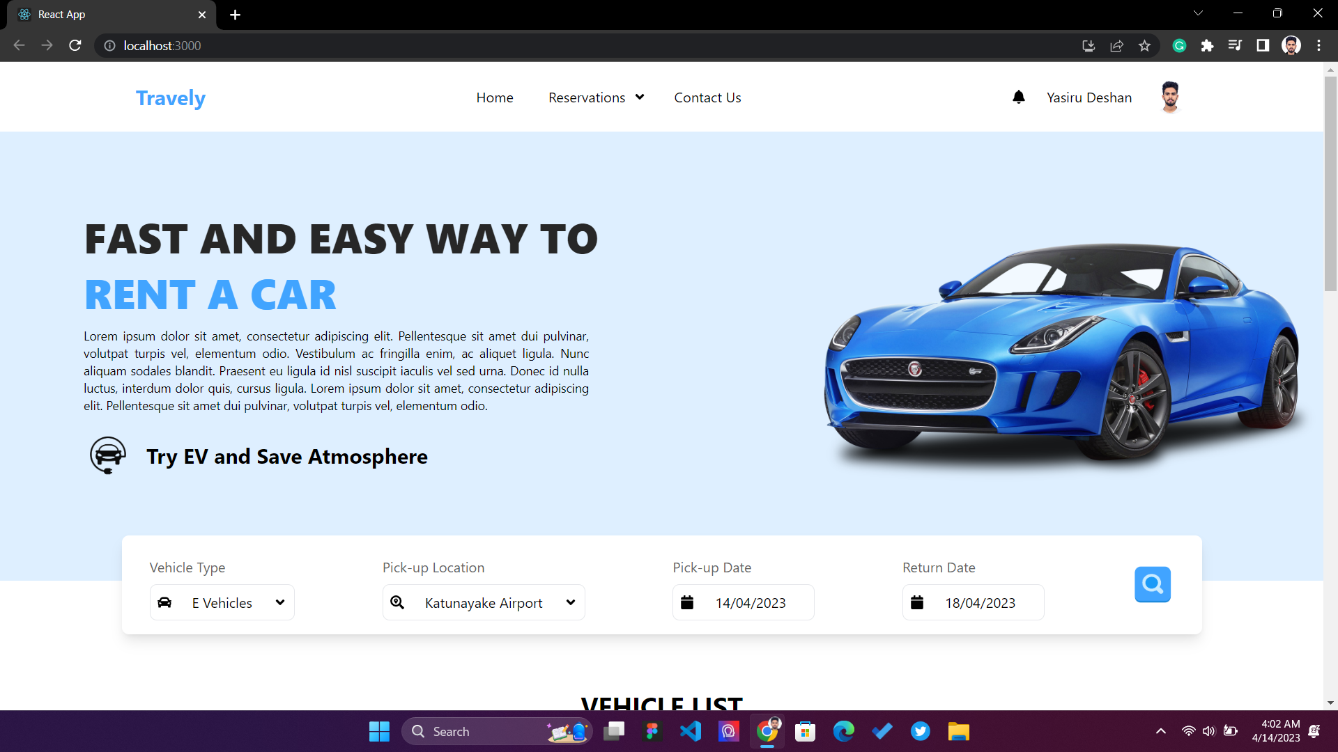 GitHub - yasirudeshan/Vehicle-Reservation-System: Vehicle Reservation ...