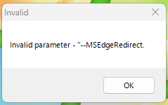 Recursion Prevention sometimes fails · Issue #318 · rcmaehl/MSEdgeRedirect · GitHub