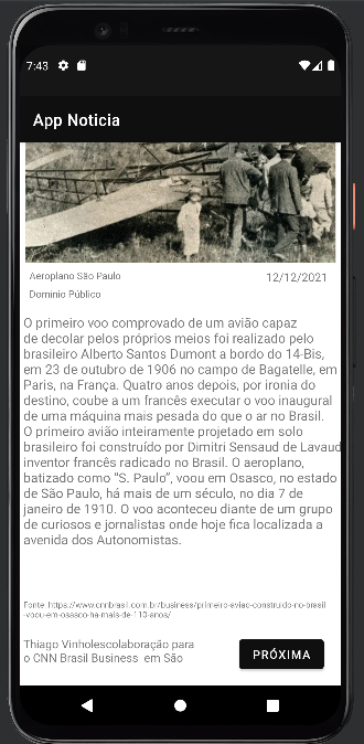 GitHub - Fernanda-Matiasi/App-Noticia: Aplicativo simples com layout de ...