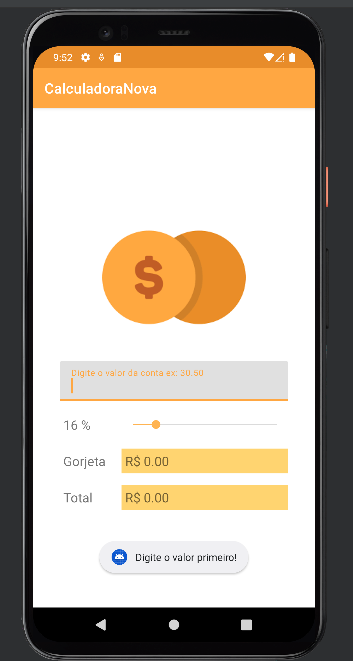 GitHub - Fernanda-Matiasi/CalculadoraDeGorjeta: Este app tem o objetivo de calcular o valor da ...