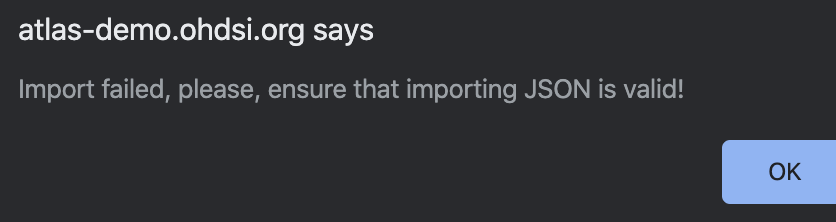 export and import of characterization are not compatible. · Issue #1497 · OHDSI/WebAPI · GitHub