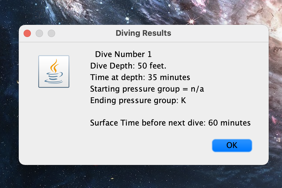 GitHub - Dherington1/Scuba-diving-NDL-calculator