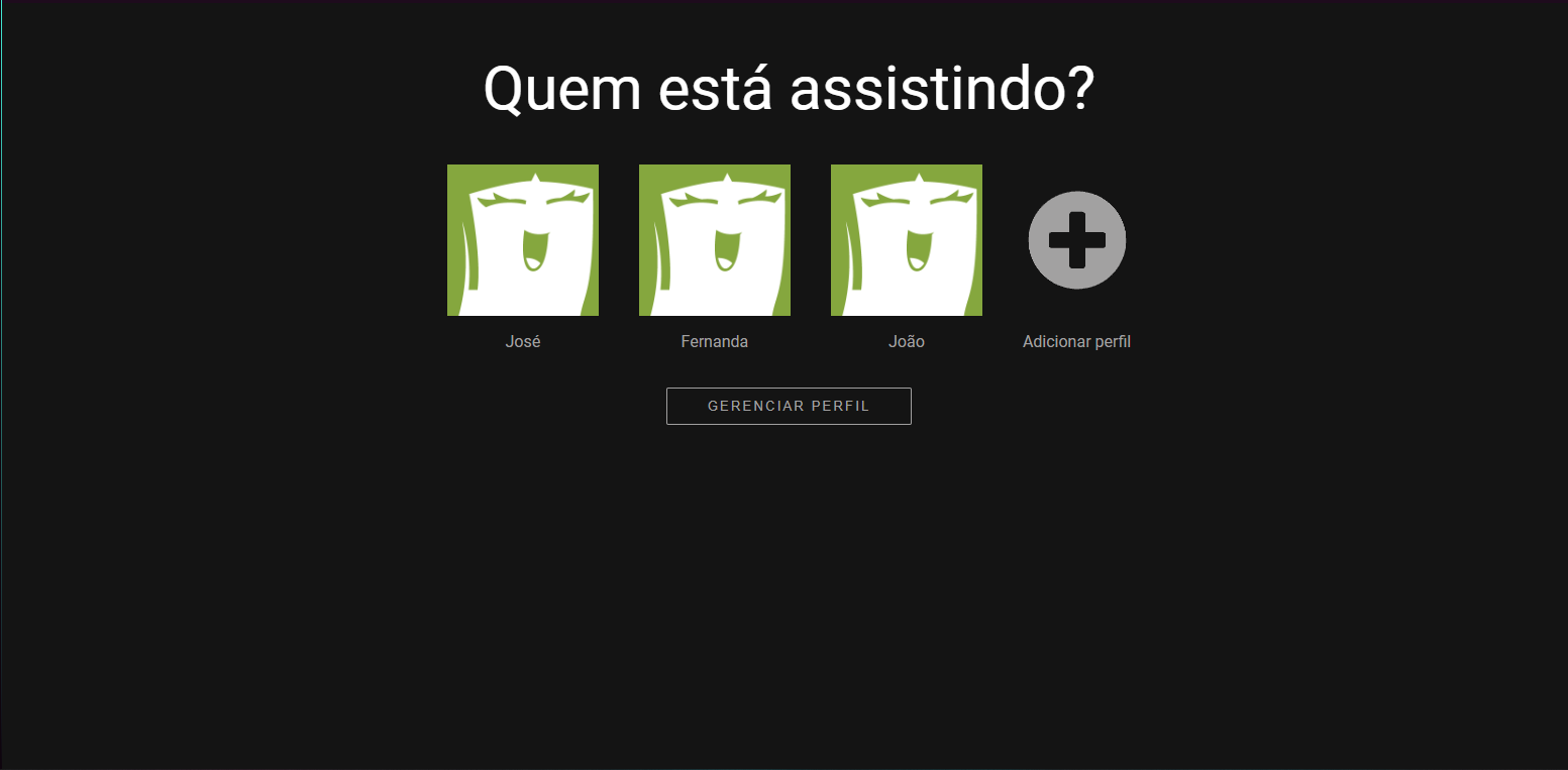 GitHub - vinnyteixeira/Netflix-profile: Tela de perfil da netflix ...