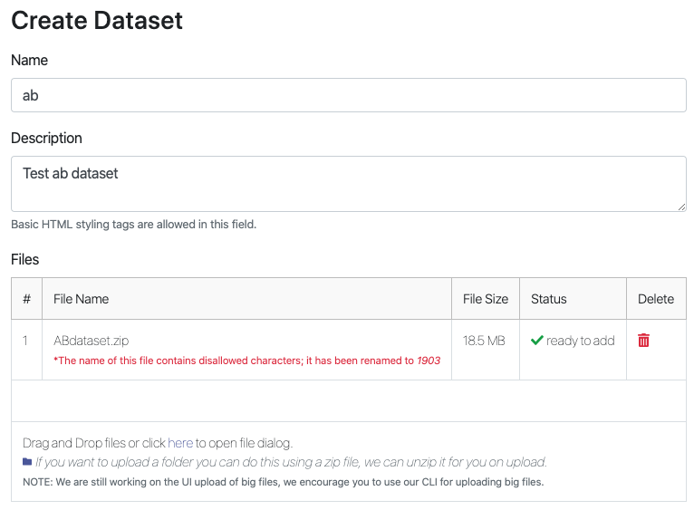 Wrong creation of dataset · Issue #896 · SwissDataScienceCenter/renku-ui · GitHub