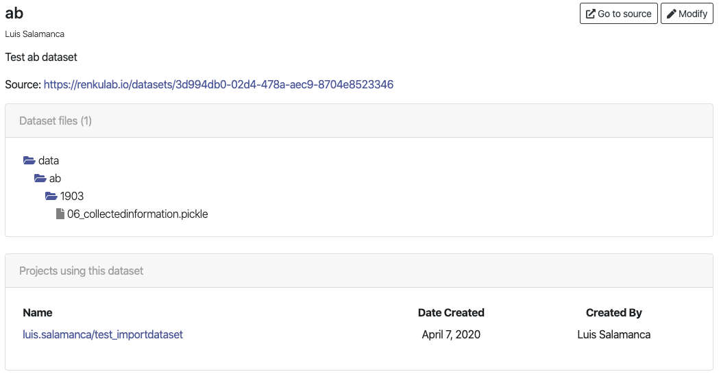 Wrong creation of dataset · Issue #896 · SwissDataScienceCenter/renku-ui · GitHub