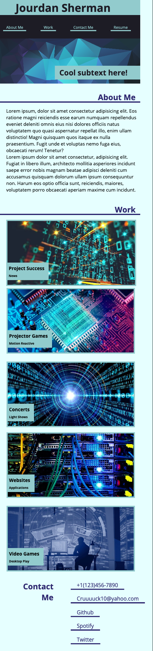 GitHub - Blainerdonovan/sample-portfolio