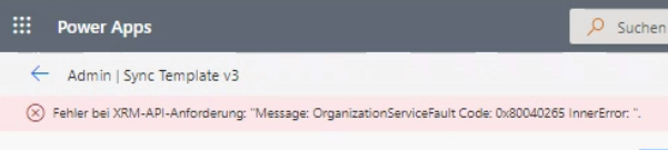 [CoE Starter Kit - BUG] CANNOT ACTIVATE ADMIN SYNC TEMPLATE V3 · Issue ...