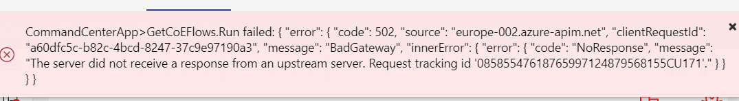 [CoE Starter Kit - BUG] Admin Command Center - Coe Flows List Empty · Issue #2206 · microsoft ...