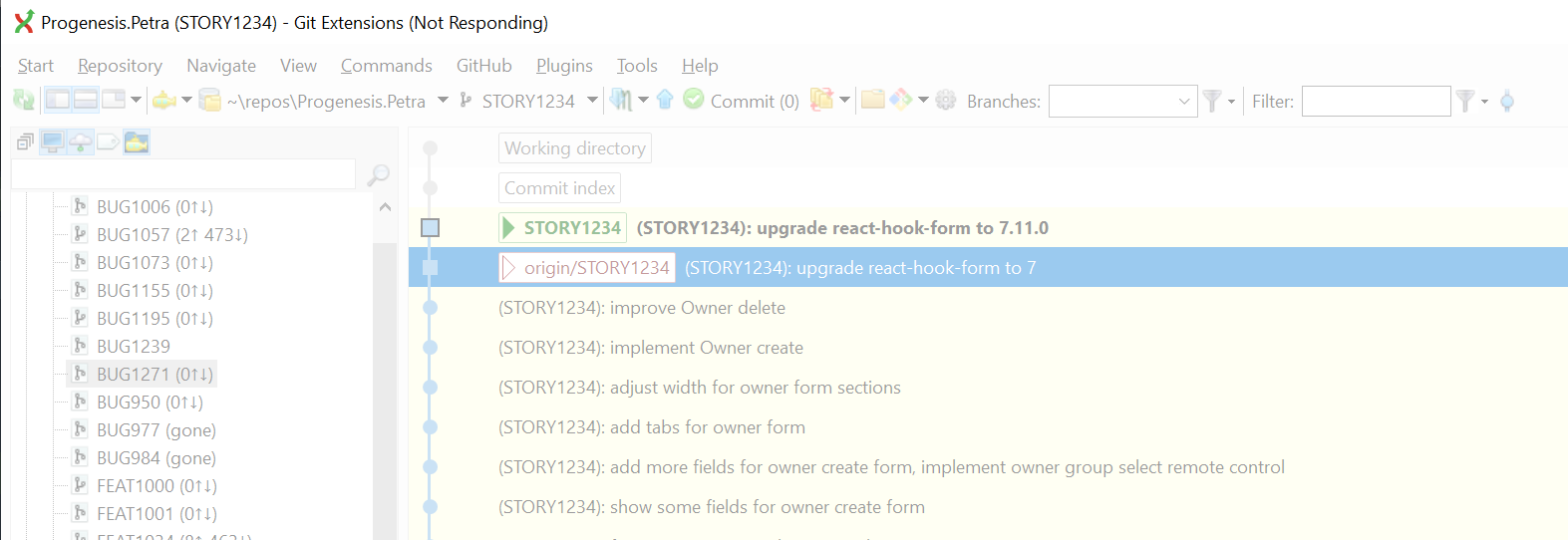 Git extensions not responding (freezing) from time to time · Issue #9409 · gitextensions ...