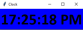 GitHub - WindSnake16/Clock: A simple clock made with Python.