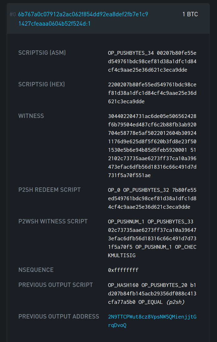 Show redeem script ASM for P2SH transactions · Issue #73 · Blockstream/esplora · GitHub