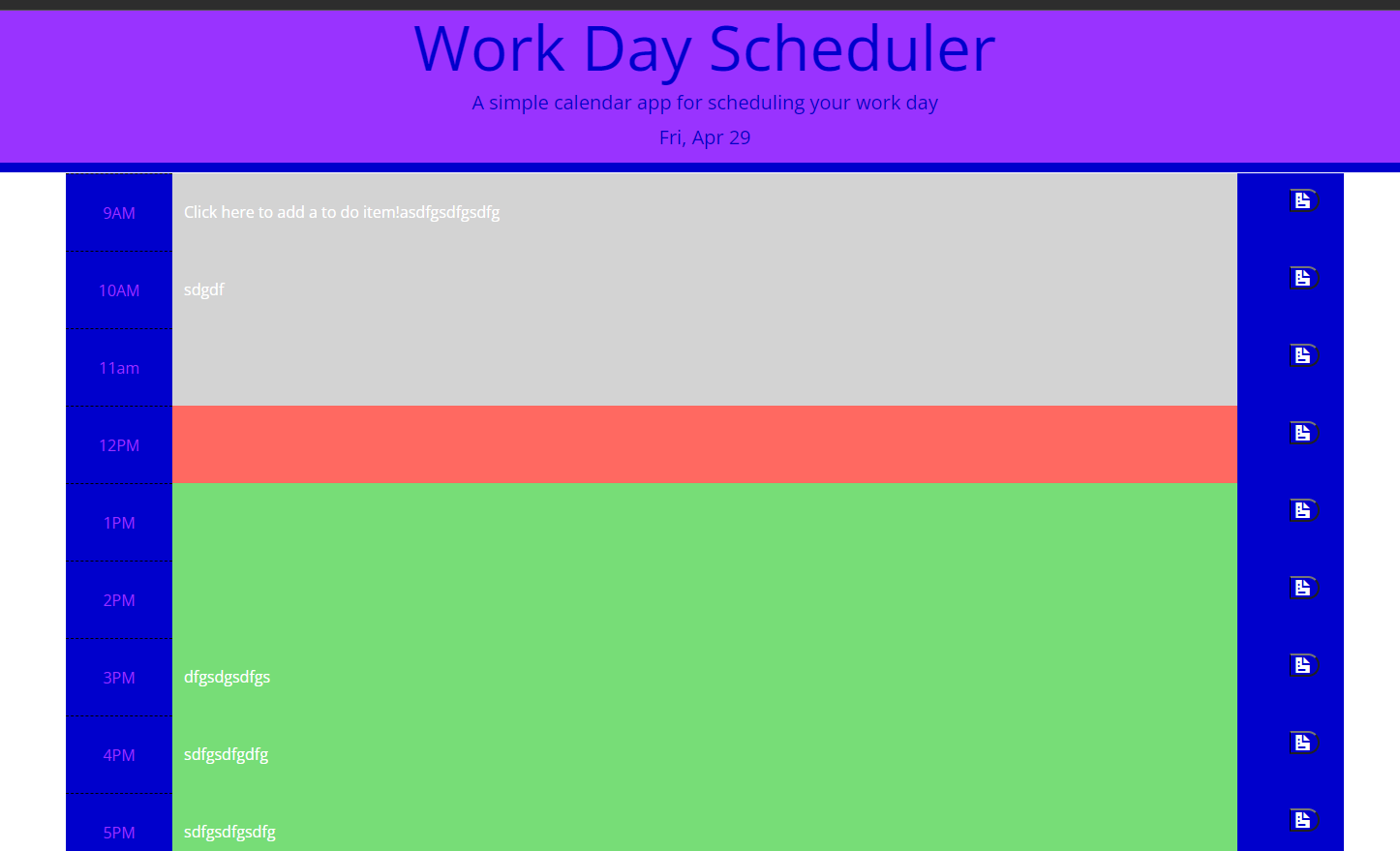 GitHub - BlinkingHeimdall/work-day-scheduler