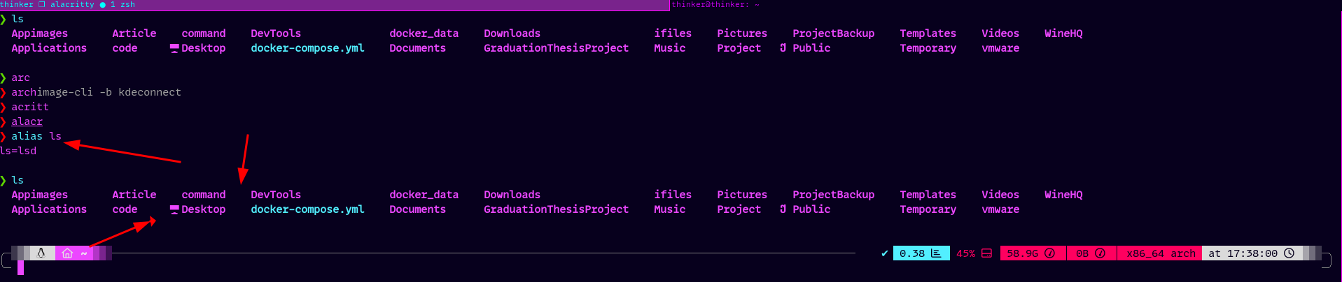 alacritty run ls cannot show icon · Issue #890 · lsd-rs/lsd · GitHub