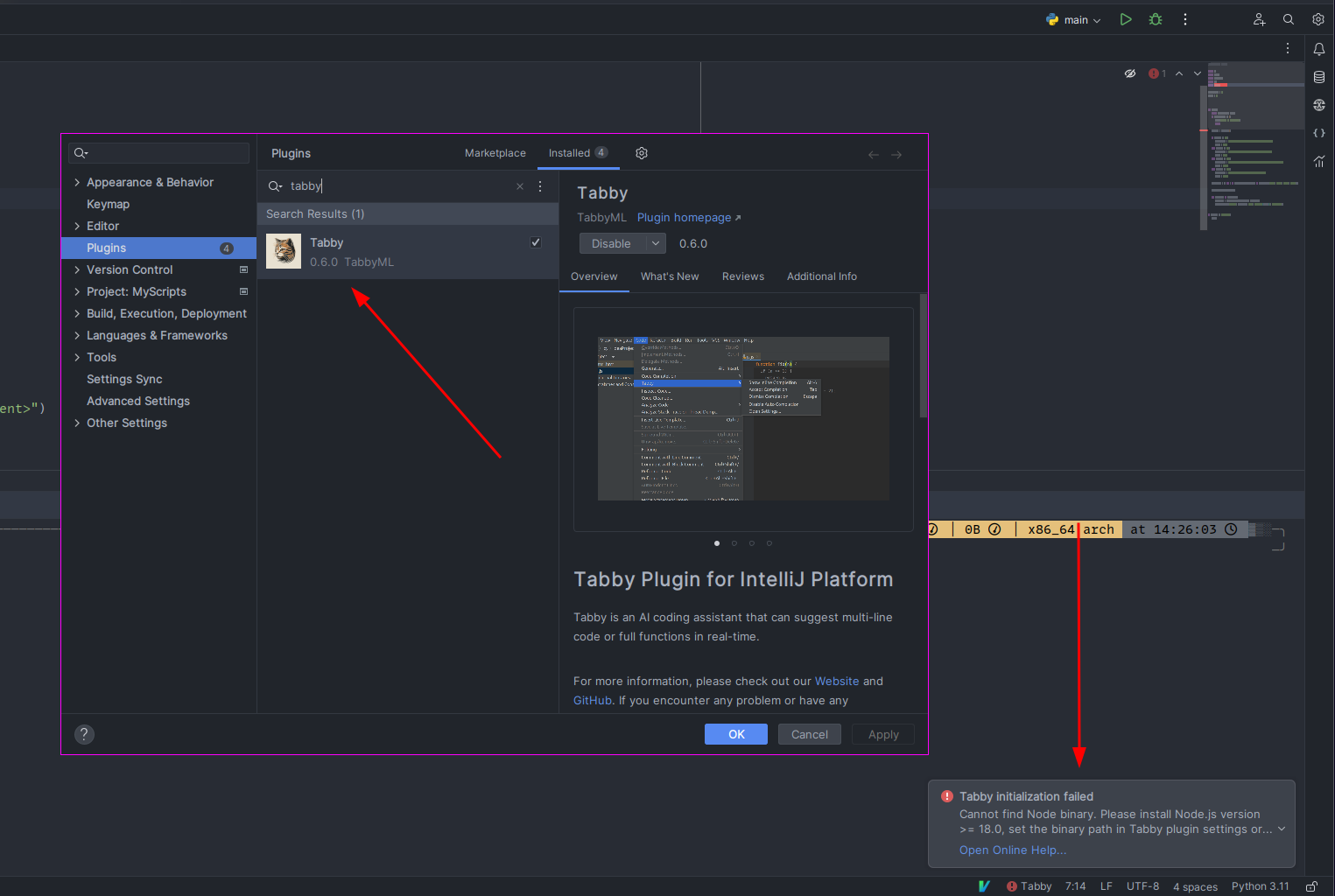 Idea Plugins Bug Not Fixed · Issue 562 · Tabbyml Tabby · Github