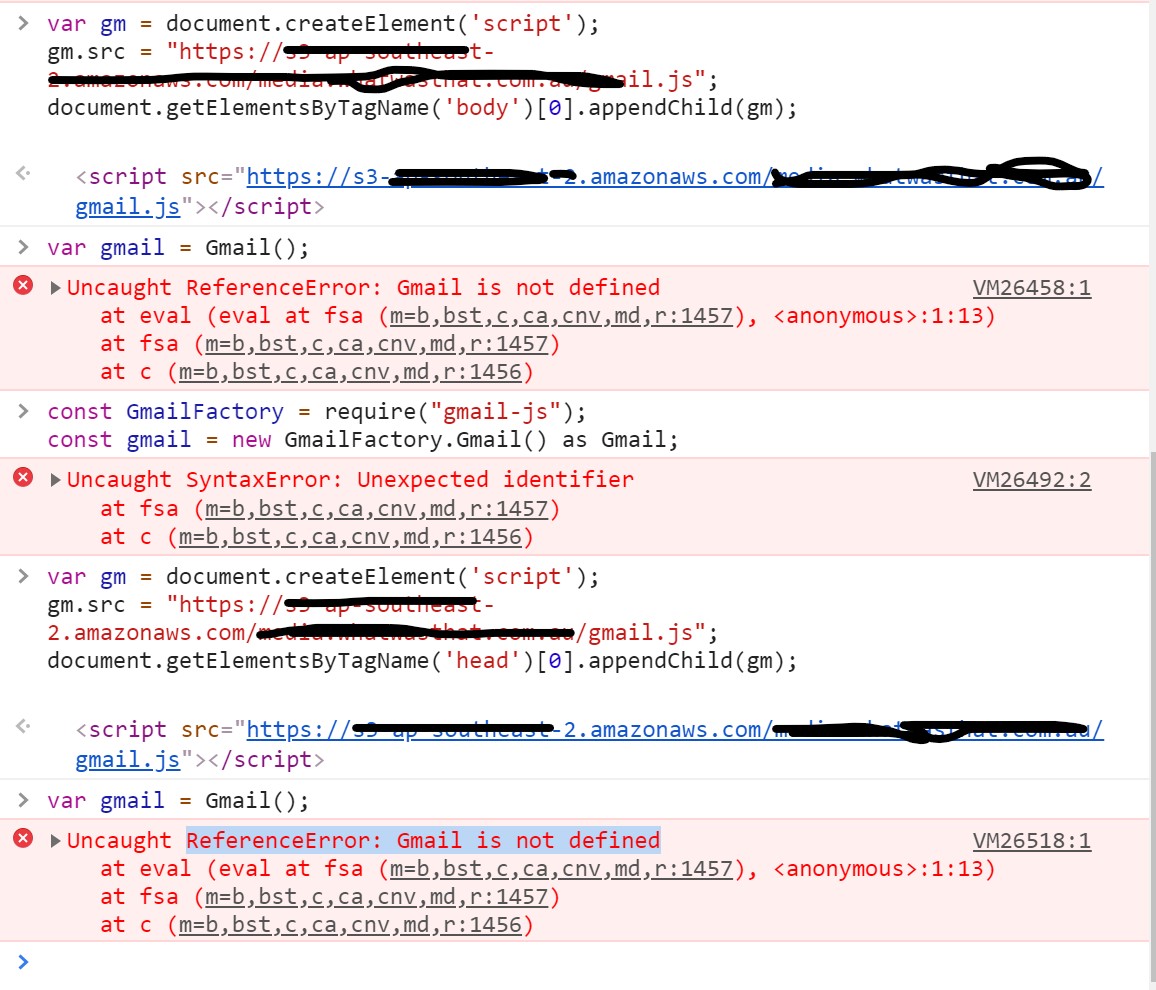Uncaught ReferenceError: Gmail is not defined · Issue #243 · KartikTalwar/gmail.js · GitHub