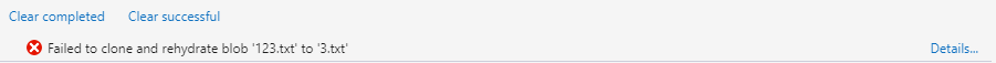 Fail to execute the action 'Clone and Rehydrate' for one archived emulator blob · Issue #5047 ...