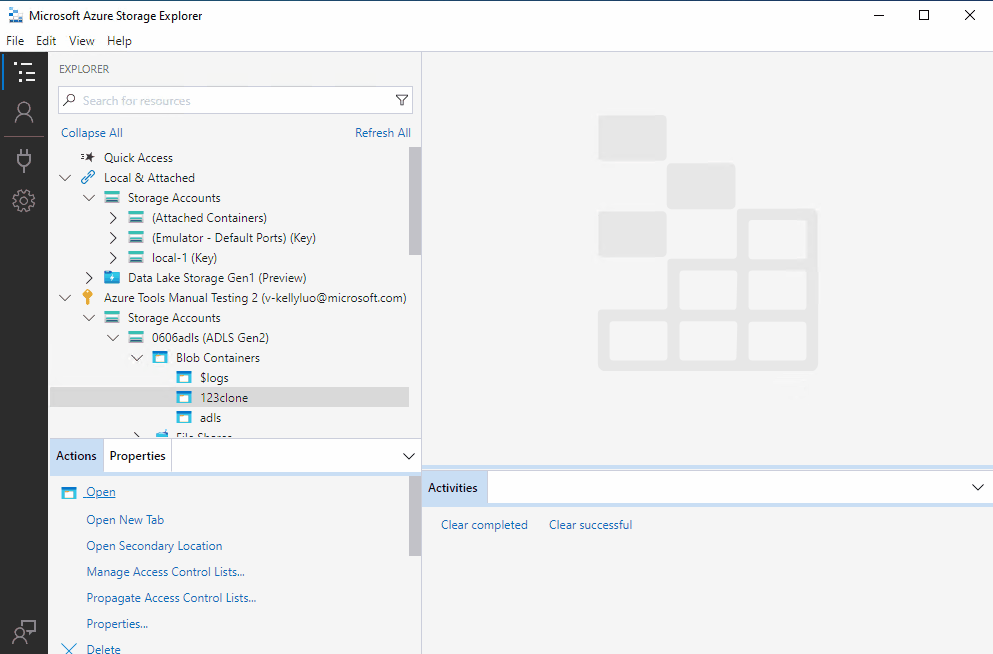 The attached service tab is not auto opened when attaching one service ...