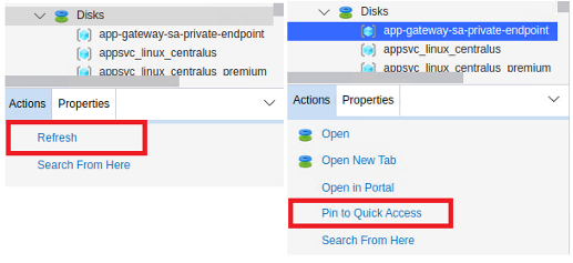The icon of the action 'Refresh' for Disks node is incorrect on its Actions panel · Issue #6152 ...