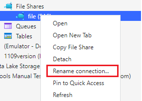 It is better to update 'Rename connection...' to 'Rename Connection...' for one attached file ...
