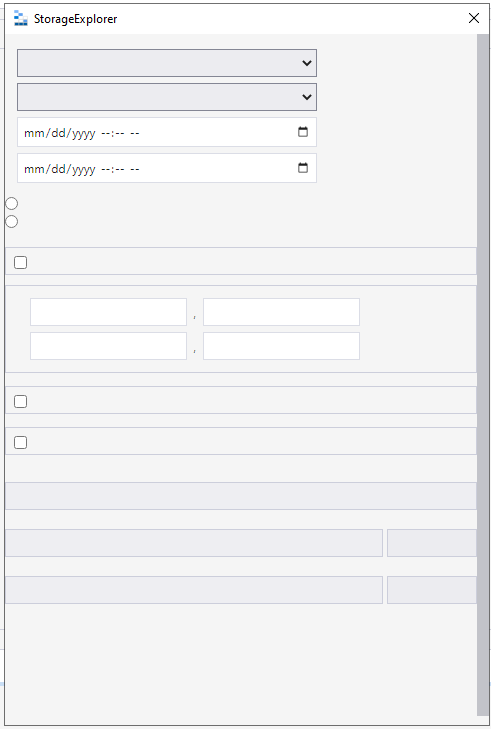 The 'Shared Access Signature' dialog displays empty for one storage account · Issue #6604 ...