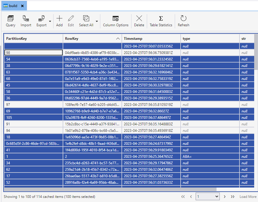 Not All Entities On The Current Page Are Selected If Sort Entities By One Column Then Click 