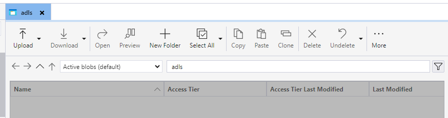 The new ADLS Gen2 blob explorer displays as a regular blob explorer · Issue #7108 · microsoft ...