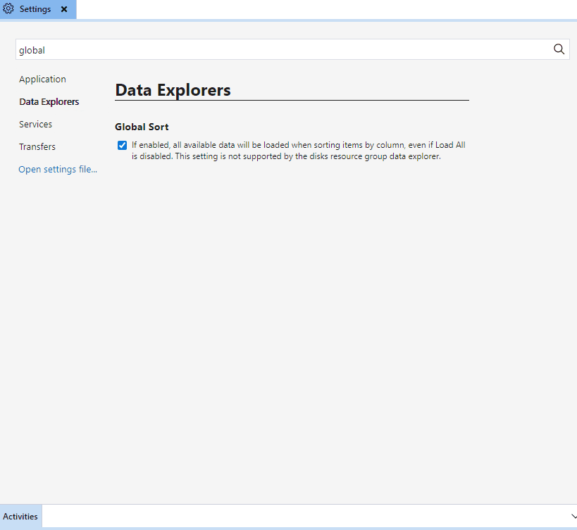 Only 1000 entities are loaded when sorting by one column if there is a query clause under query ...