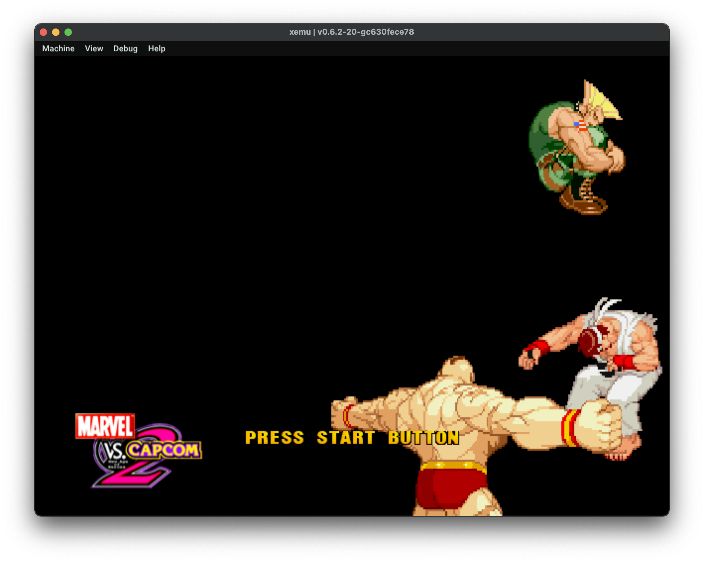 Marvel vs. Capcom 2 starts in Xemu‘s latest versions · Issue #614 ...