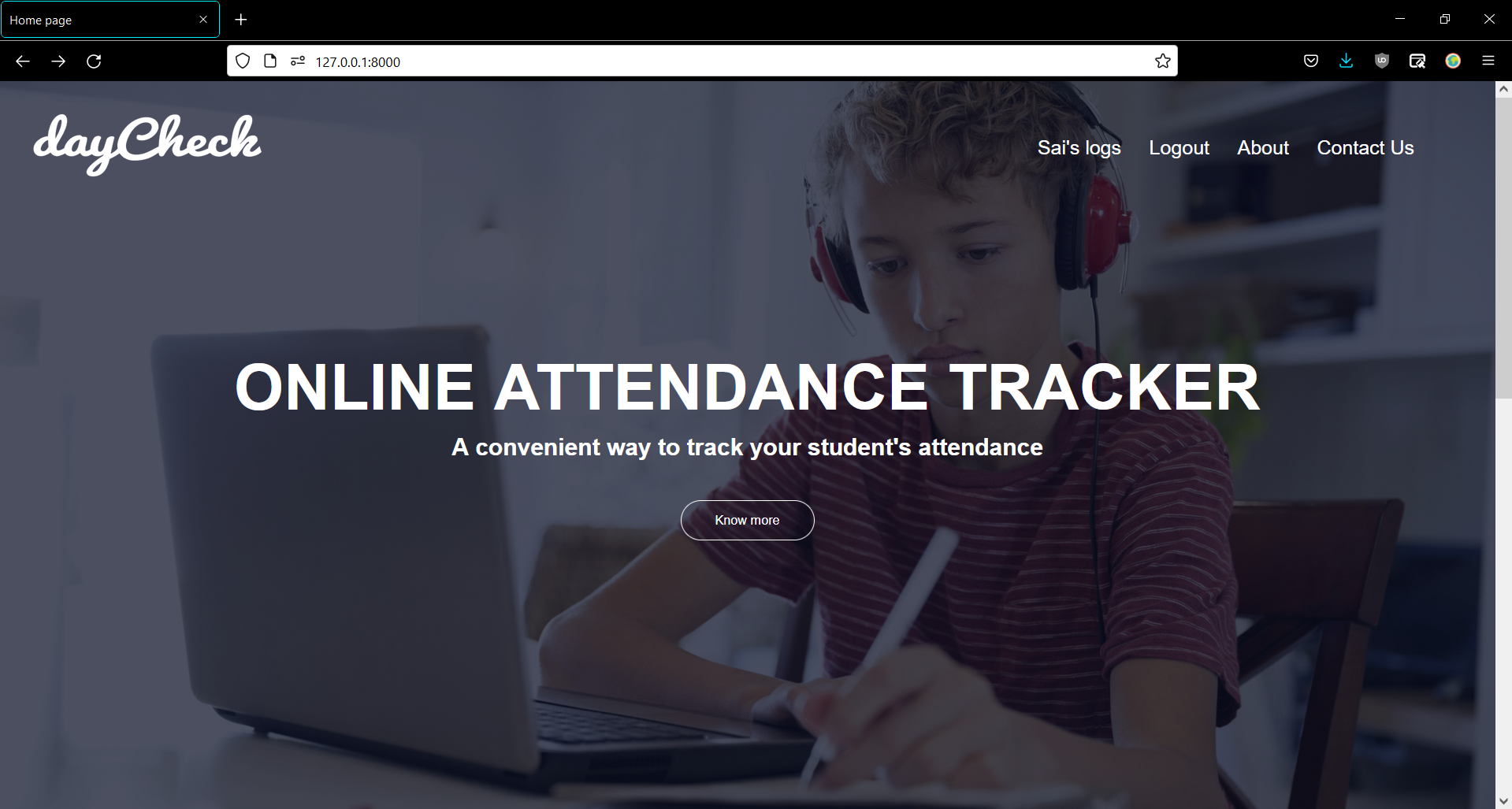 GitHub - sai-k-kiran/Attendance-management-system: A simple attendance ...