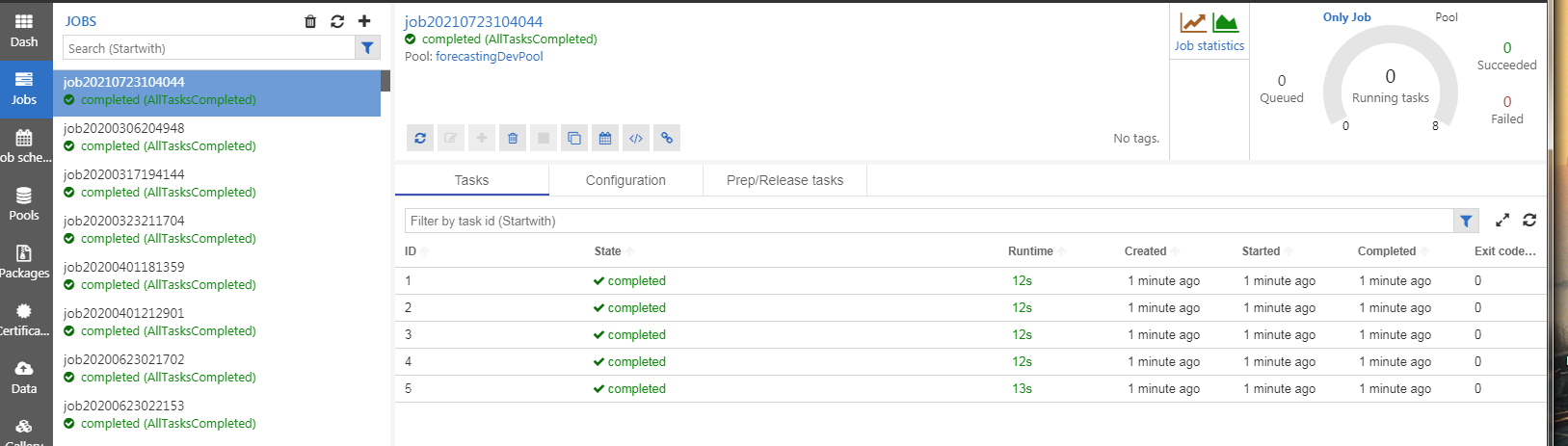 Batch Job State is misleading · Issue #2352 · Azure/BatchExplorer · GitHub