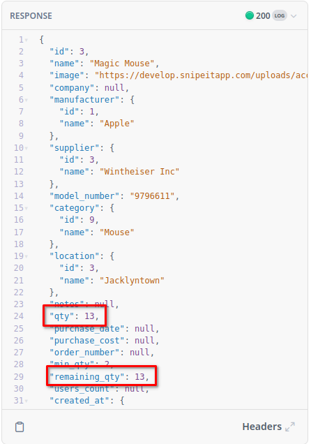 Api Remaining Accessories Quantity Not Correct · Issue 13074 · Snipesnipe It · Github