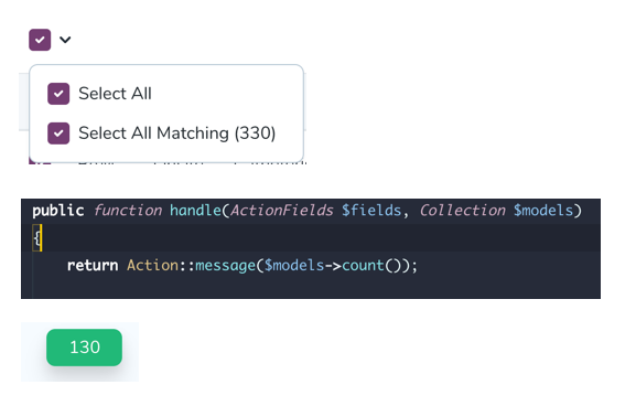 "Select All Matching" another issue.. · Issue #1356 · laravel/nova-issues · GitHub