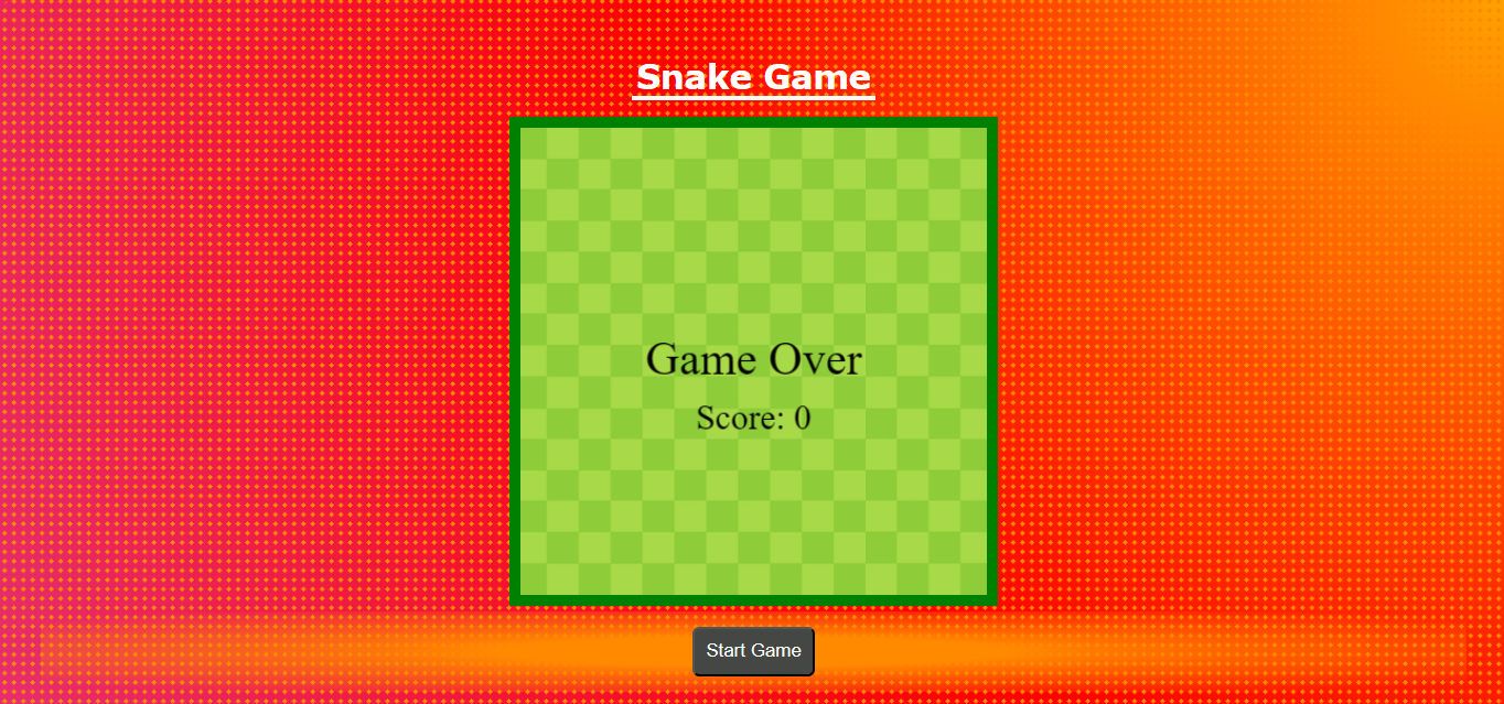 [GSSOC'23] Add Snake Game Project · Issue #1241 · pranjay-poddar/Dev-Geeks · GitHub