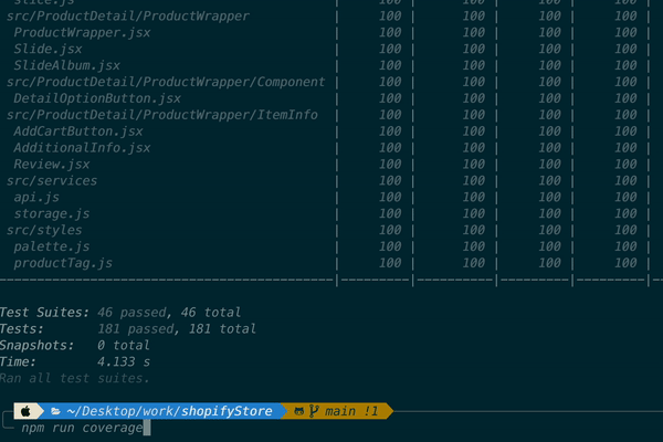 GitHub - xunxee/shopifyStore: Jest, React-Testing-Library를 사용한 TDD 방식으로 ...