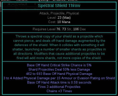spectral shield throw scaling · Issue #2951 · PathOfBuildingCommunity ...