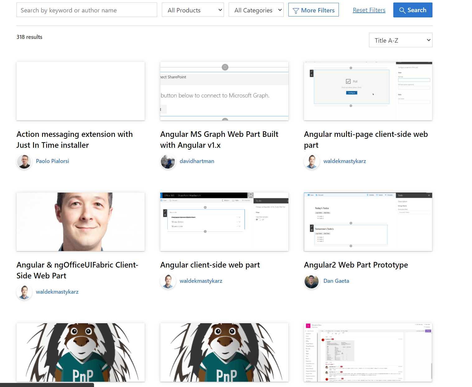 Sorting does not appear to work · Issue #10 · pnp/m365-sample-gallery ...