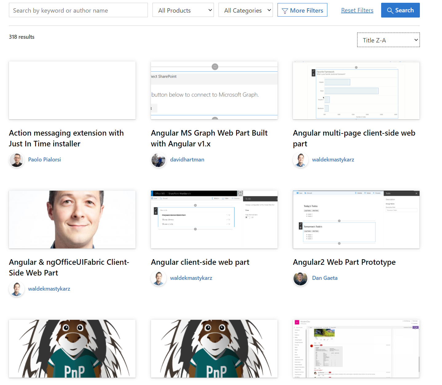 Sorting does not appear to work · Issue #10 · pnp/m365-sample-gallery · GitHub