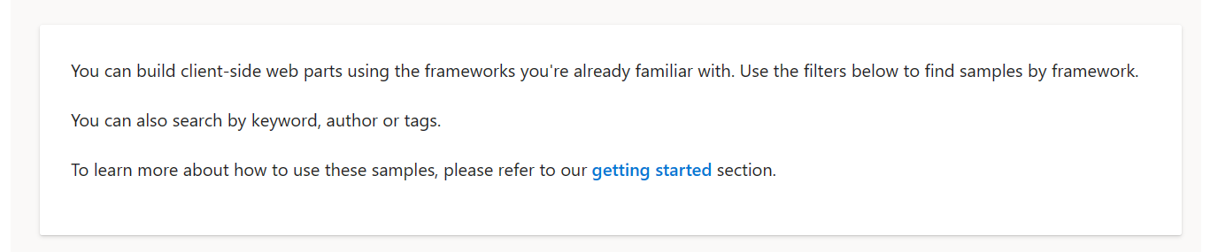 Filters Visual Upgrade on Homepage · Issue #420 · pnp/script-samples · GitHub