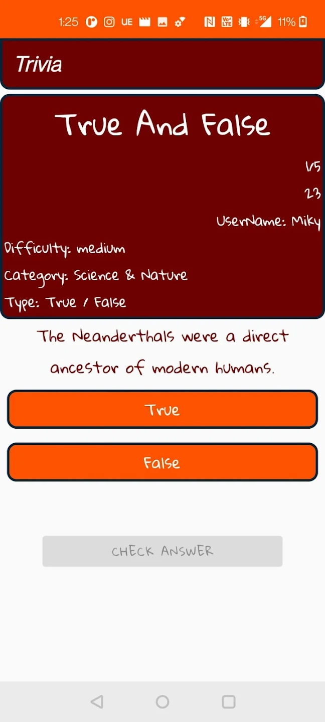 Trivia-Thoughts | Devpost