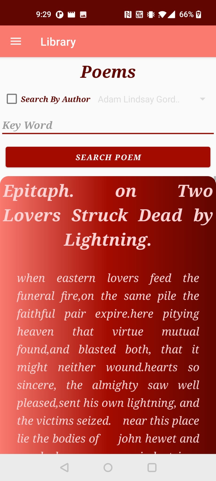 GitHub - MiiKyyz/Library: The Library app has five sections: short story, book, dictionary, poem ...