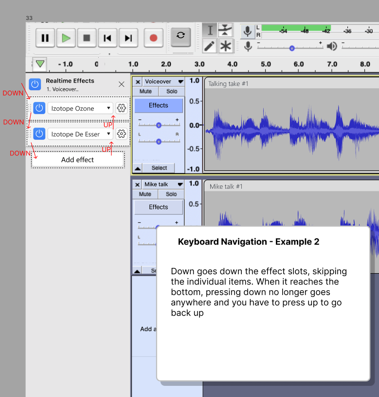 Make the effects panel accessible · Issue #3078 · audacity/audacity ...