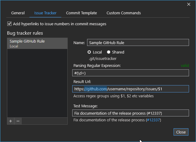 [Bug] Fork crashes with second '.' character in a row in the Issue Tracker url field. · Issue ...