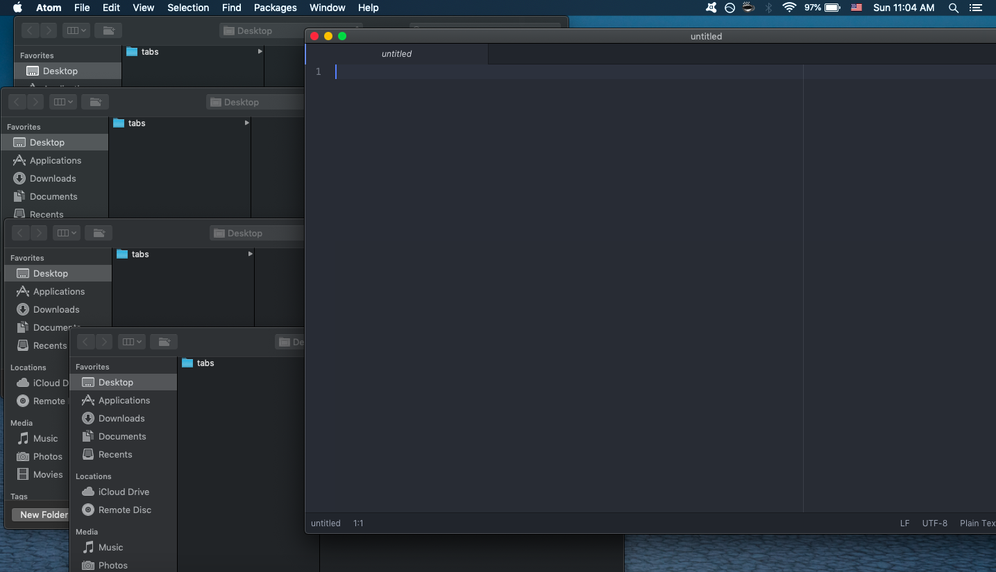 Repeating File->Open can open many Finder windows · Issue #19616 · atom/atom · GitHub