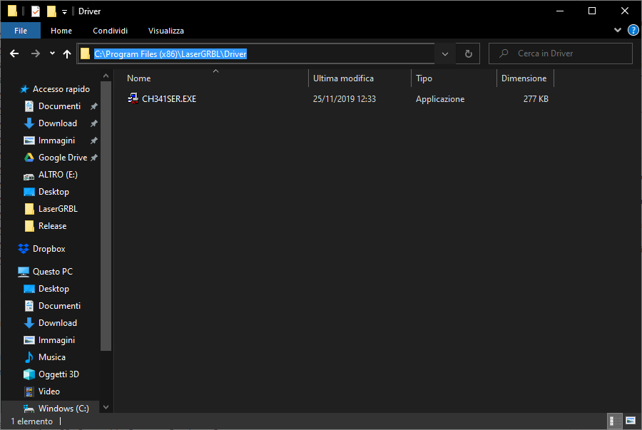 Cannot install CH340 driver · Issue #1257 · arkypita/LaserGRBL · GitHub