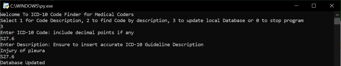 GitHub - Onique-Unique/Medical-Coding-Tool: A program written to find Medical Codes ...