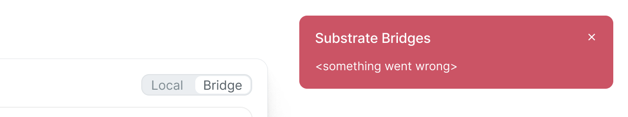 Design error components · Issue #176 · paritytech/parity-bridges-ui · GitHub