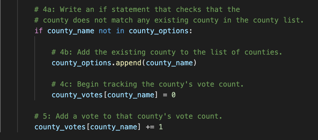 GitHub - taimuri99/Election_Analysis: Python: Election Analysis