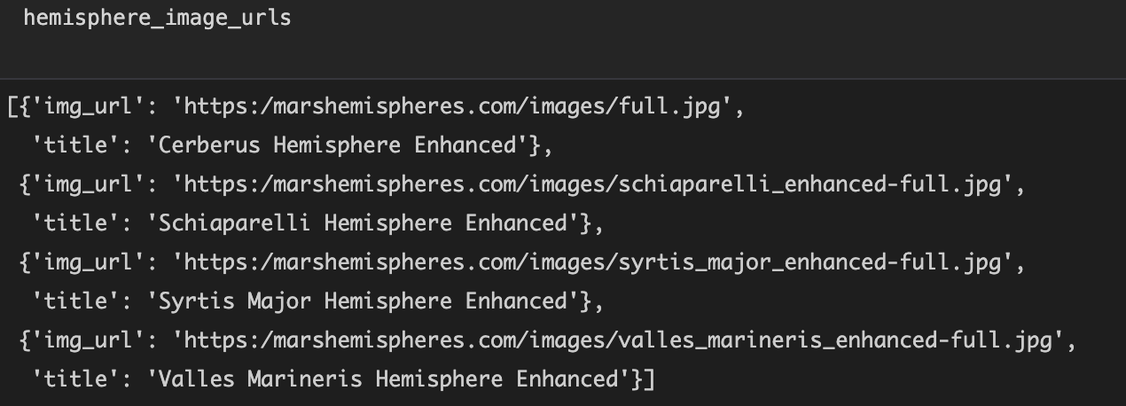 GitHub - taimuri99/Mission-to-Mars: Web Scraping Mars data and ...