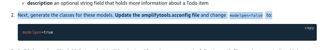 Inconsistency In Ios Getting Started Tutorial · Issue 1886 · Aws Amplifydocs · Github